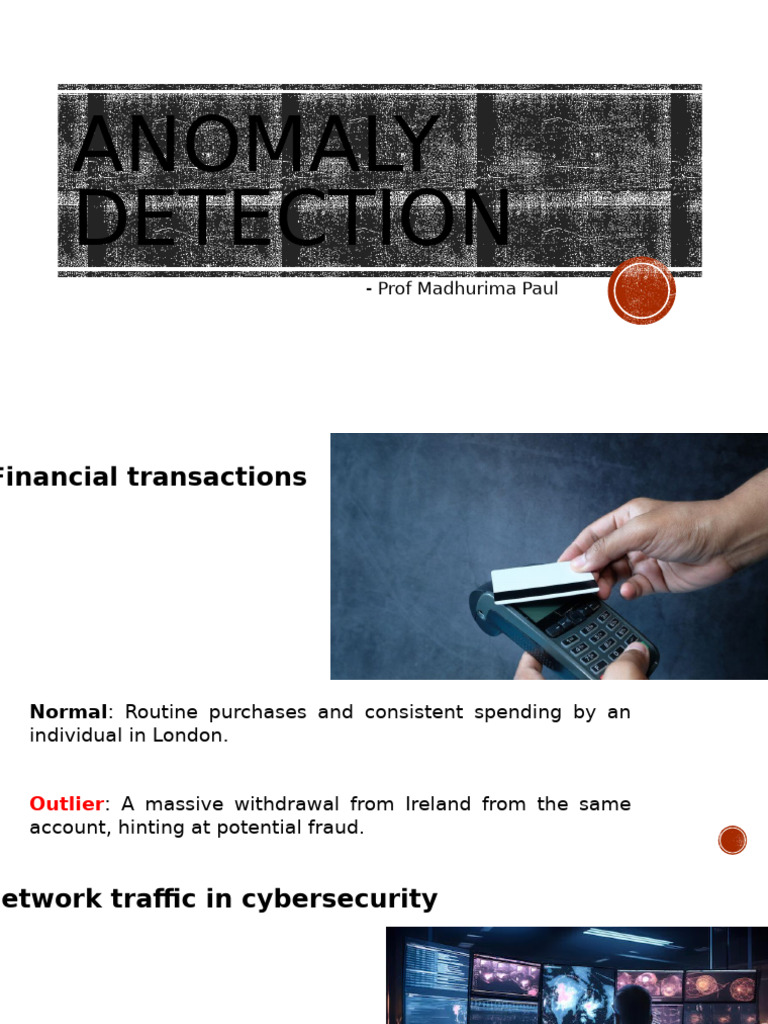 Anomaly Detection Pdf Outlier Statistical Analysis