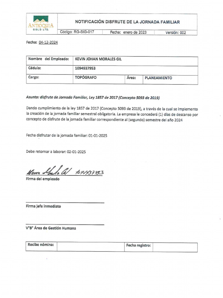 Dia Familia Kavin-1 | PDF