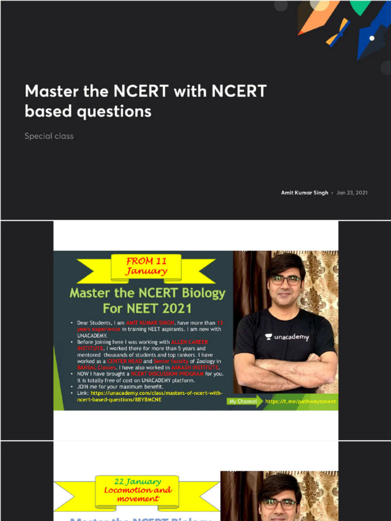 Master the NCERT With NCERT Based Questions No Anno | PDF
