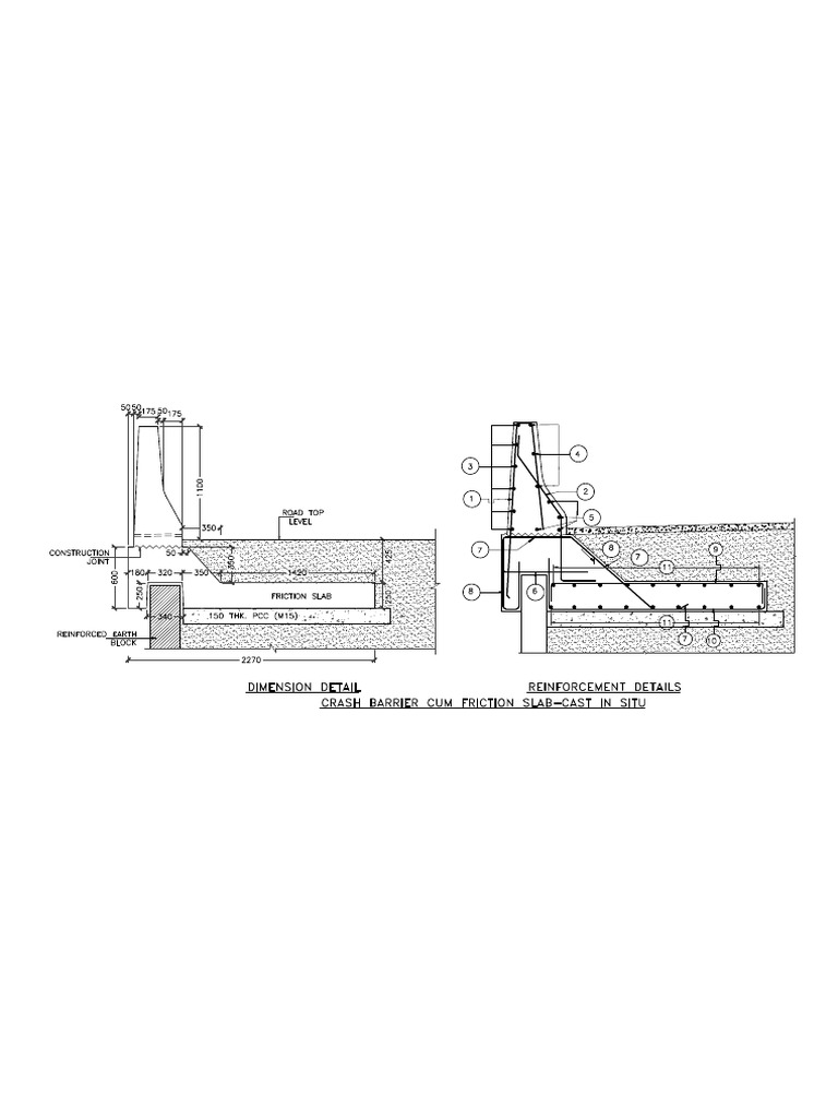 Friction Slab Cast in Situ | PDF
