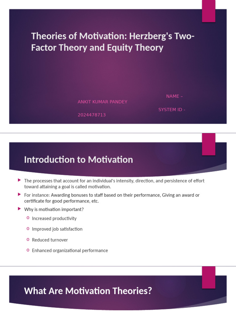 Theories of Motivation | PDF | Motivational | Motivation