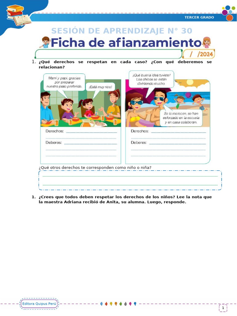 Anexo de Sesiones de Aprendizaje - Semana 4 - UD IX - Editora Quipus Perú | PDF | Calor ...