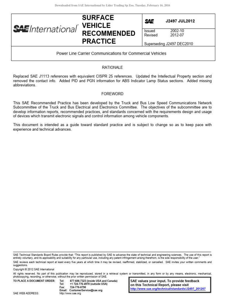 Power Line Carrier Comm for Vehicles | PDF | Amplitude | Phase (Waves)