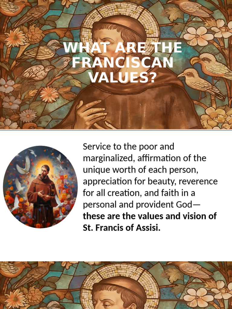 Understanding Franciscan Values | PDF | Rosary | Prayer