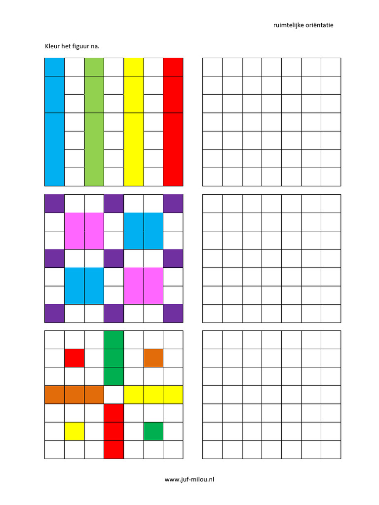 Groepen Groep12 Ruimtelijke Orientatie 7 Bij 7 Nakleuren 07 | PDF