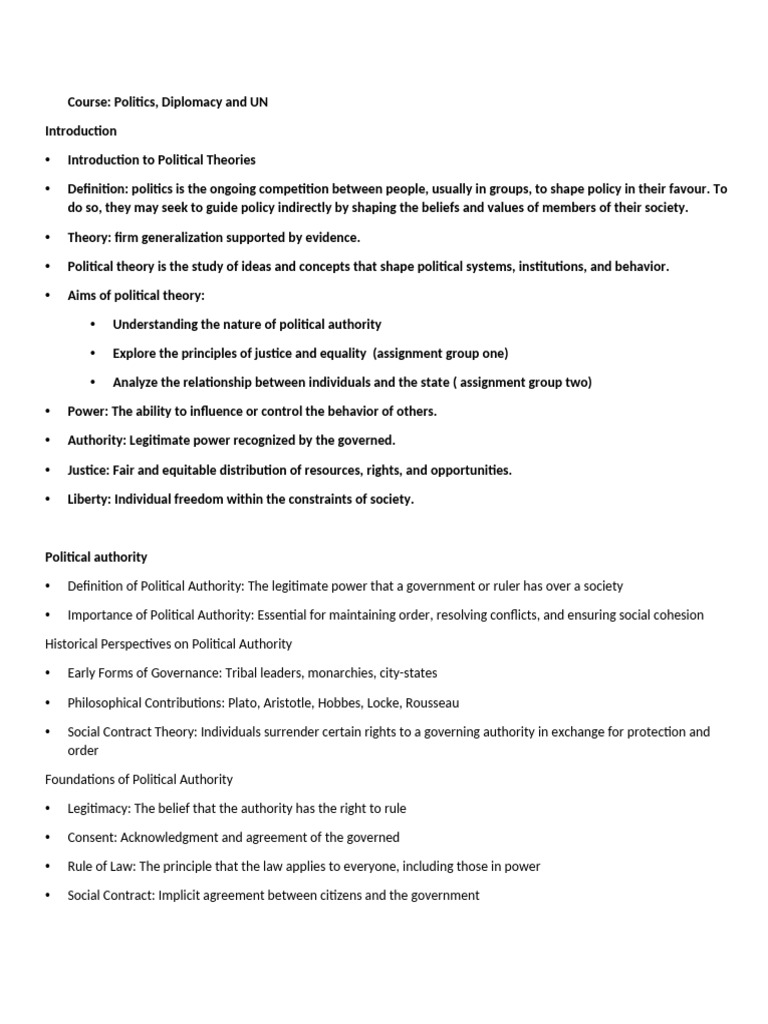 Politics Diplomacy and UN | PDF | Diplomacy | Socialism