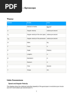 Gyroscope Lab Report: Inertia & Precession | PDF | Rotation Around A ...