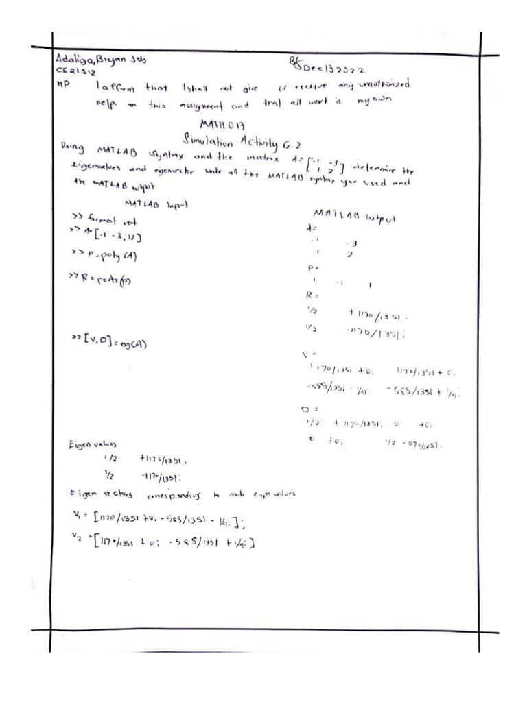 Adaliga Simulation Activity 6.2 CE21S12 | PDF