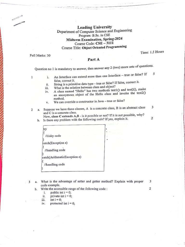 OOP Mid +final | PDF