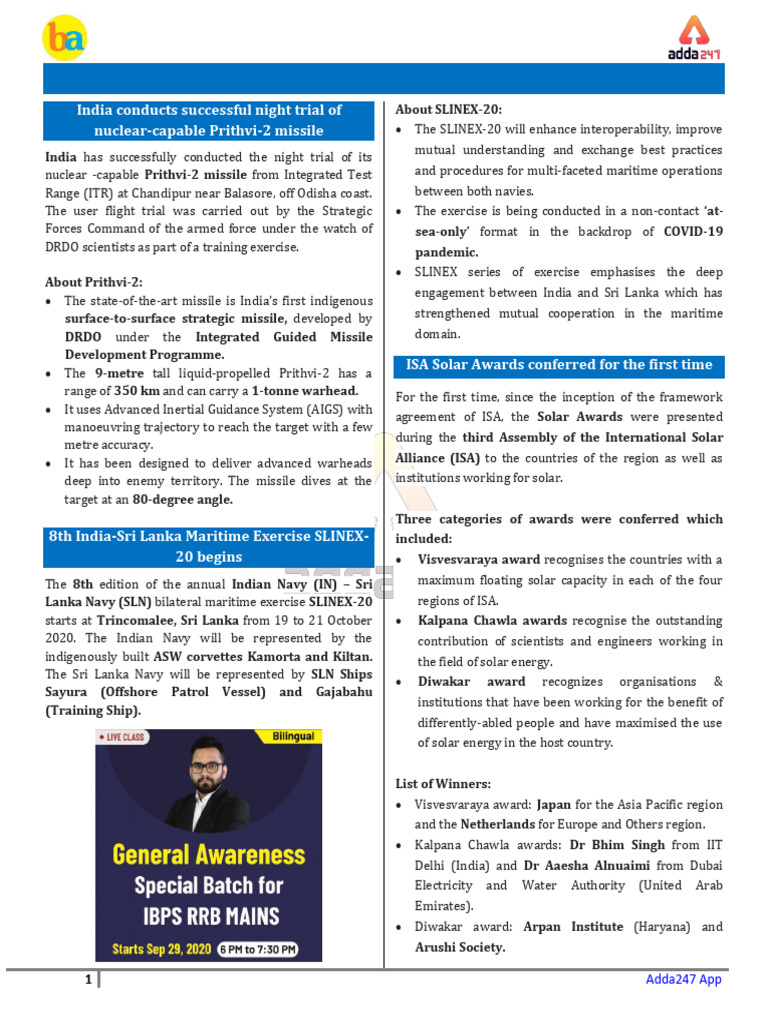 Weekly News Highlights: Oct 19-25, 2020 | PDF