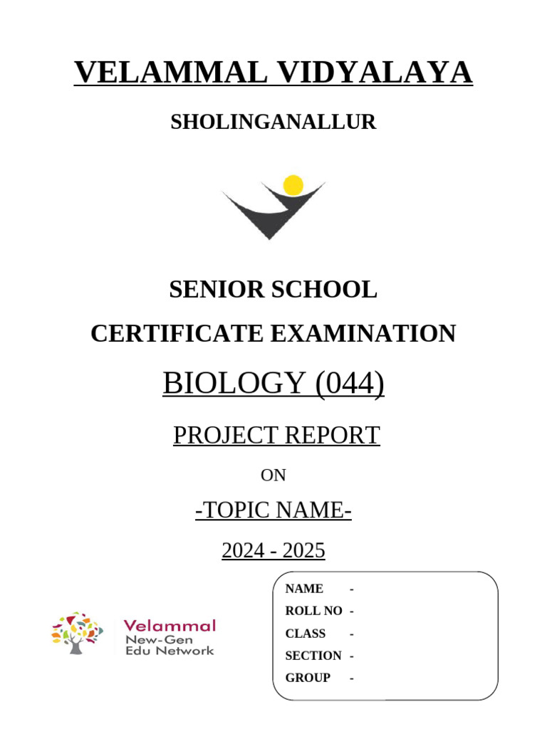 Bio Vinayak Sir-1 | PDF
