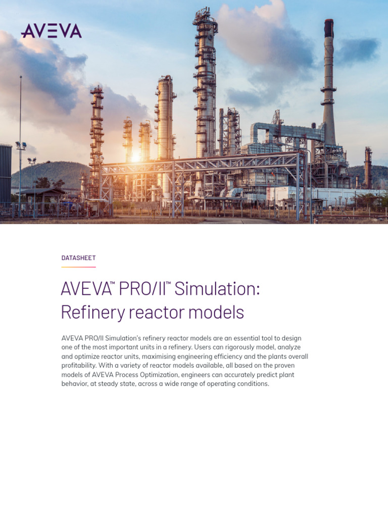 Datasheet AVEVA LTMPROII Simulation 23-03-V1.PDF.coredownload.inline | PDF | Cracking (Chemistry ...