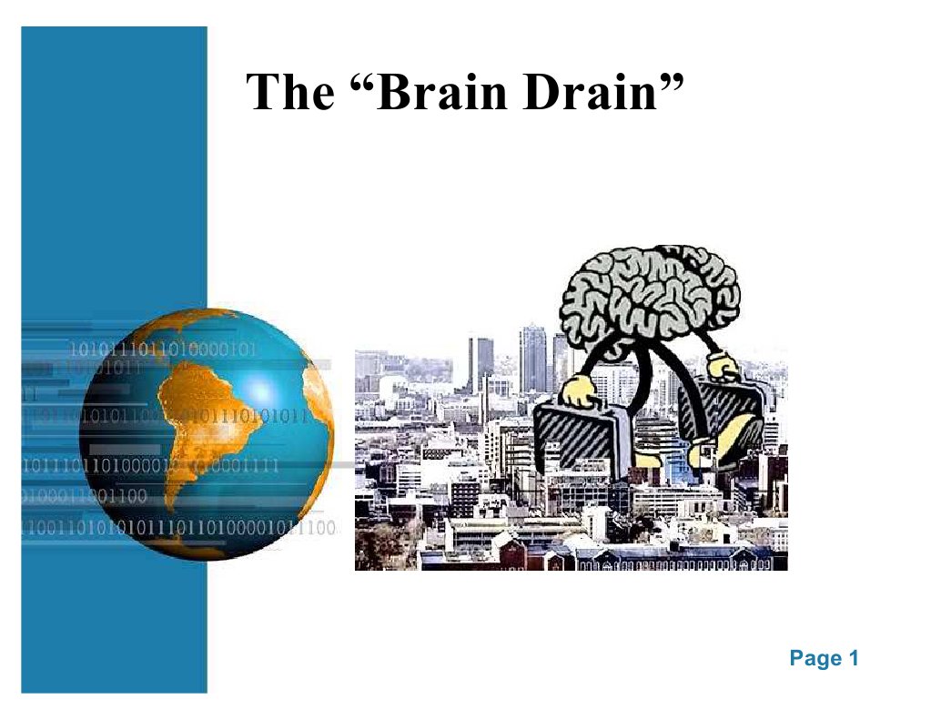 Brain Drain Presentation | PDF