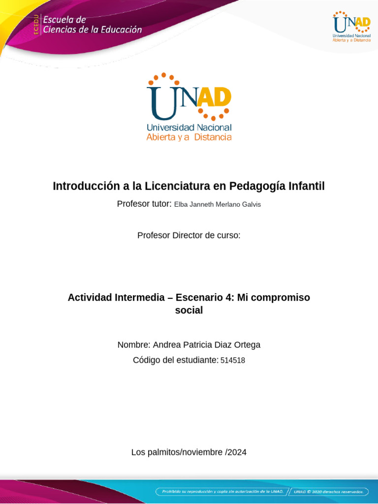 Anexo 4 - Formato 4 - Mi Compromiso Social | PDF | Educación de la ...