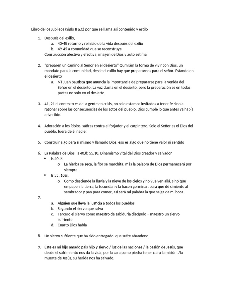 Libro de los Jubileos | PDF | Dios | Creencia religiosa y doctrina