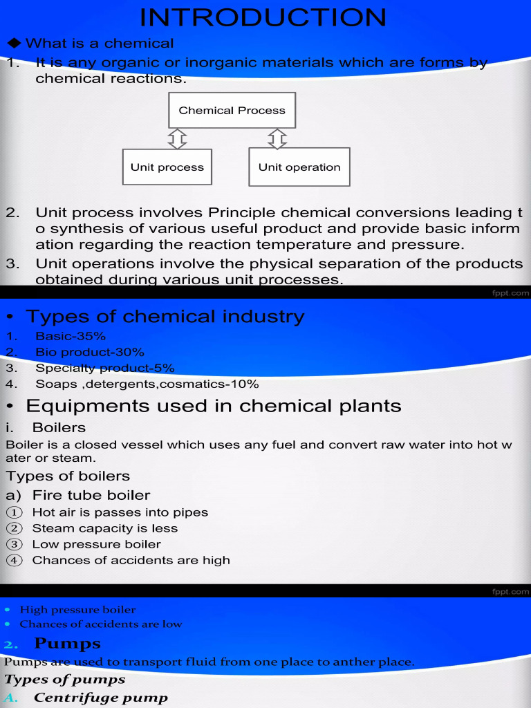 Chemical Plant Operation | PDF