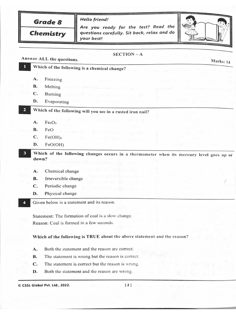 Class 8 MTA2 Papers - Removed | PDF