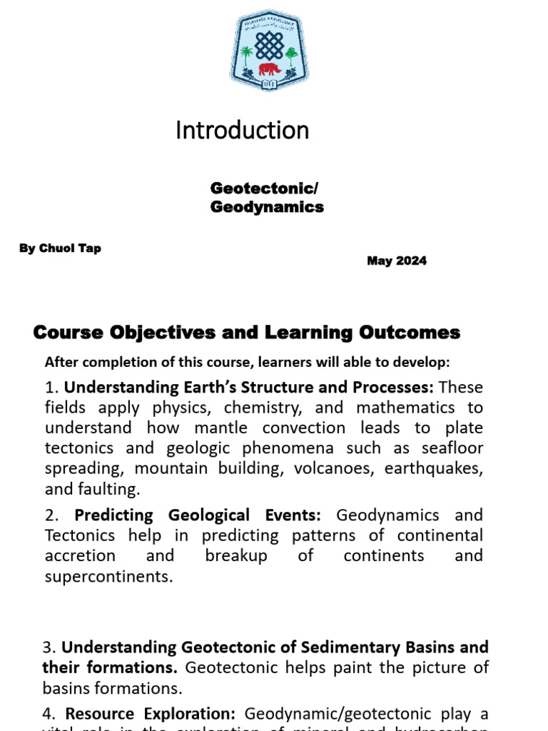 Geotectonics and Geodynamics Overview | PDF | Plate Tectonics ...