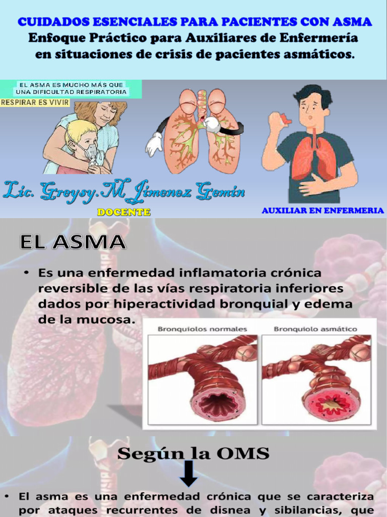 CUIDADOS ESCENCIALES PARA PACIENTES CON ASMA | PDF