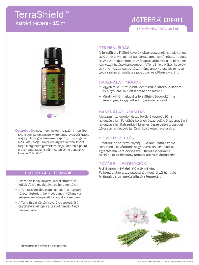 Terrashield Oil | PDF