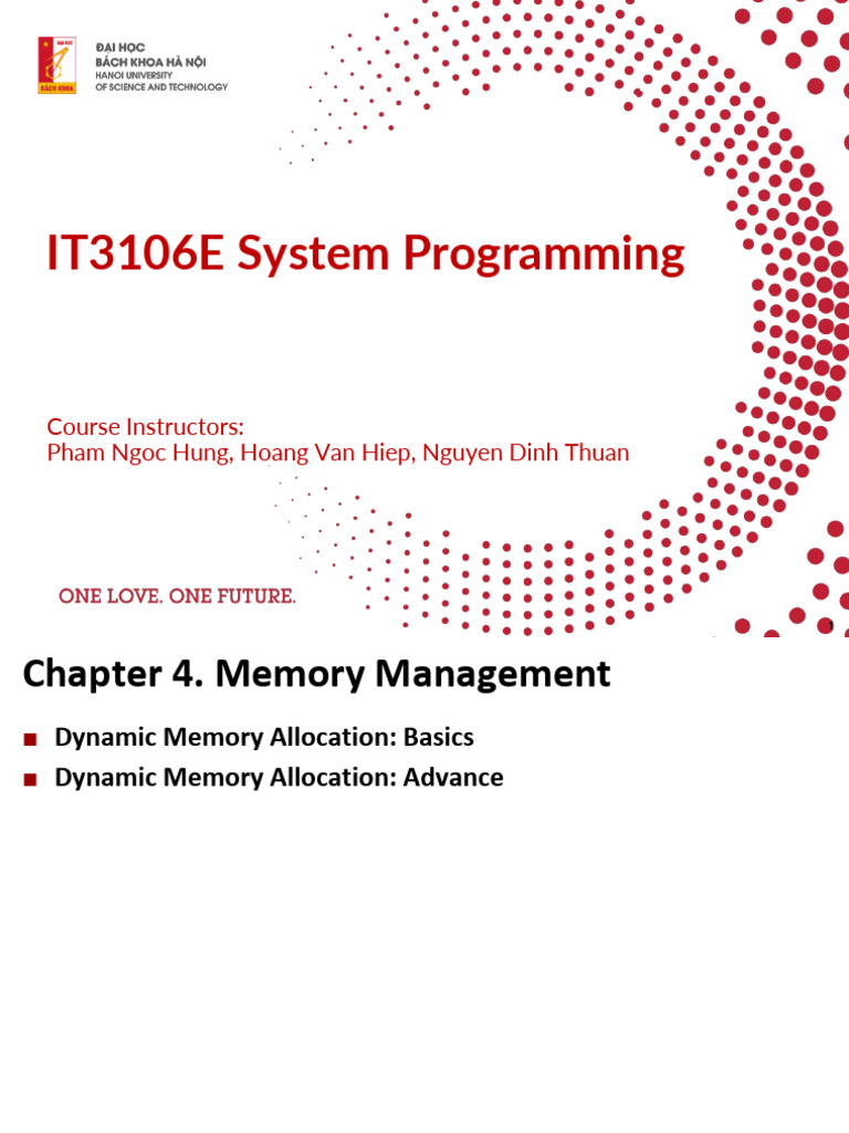 IT3106E - SP - 04 - Memory Management | PDF | Pointer (Computer Programming) | Operating System ...