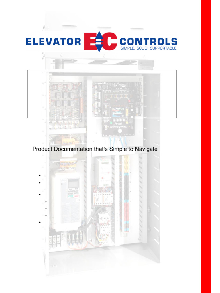 Pixel-Traction-Installation-and-Adjustment-V02 | PDF | Elevator | Power ...