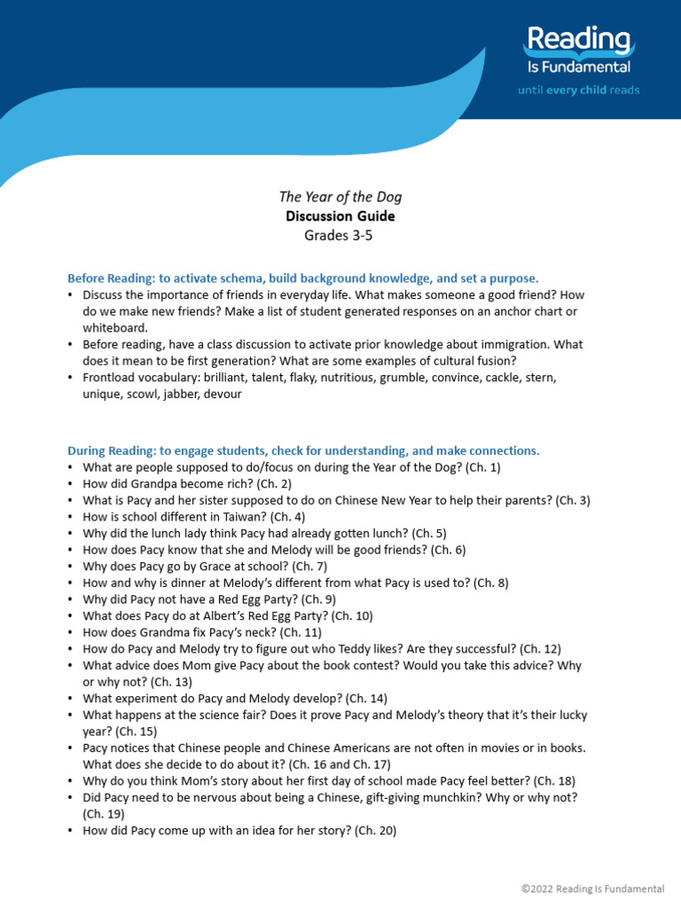 Year of the Dog_DG | PDF