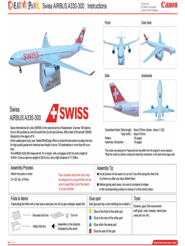 Swiss A330-300 I e A4 | PDF