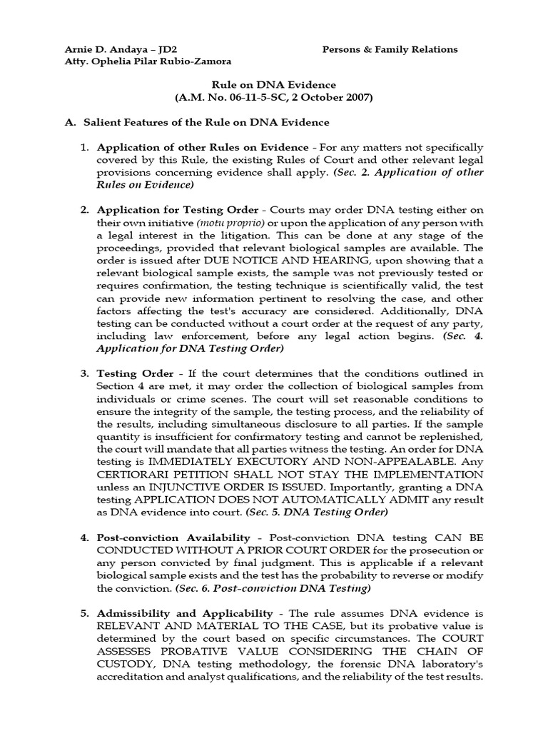Module 3 - Individual Activity On Filiation & Paternity | PDF | Dna Profiling | Relevance (Law)