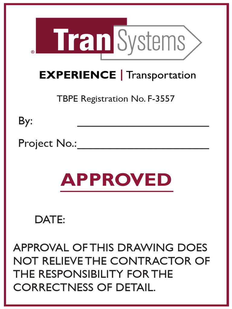 TxDOT Shop Drawing Stamp - AP | PDF