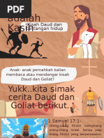 Daud Mengalahkan Goliat: Kisah Iman | PDF