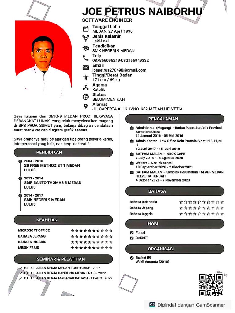 CV Cleaning Service Skyview Joe Petrus | PDF