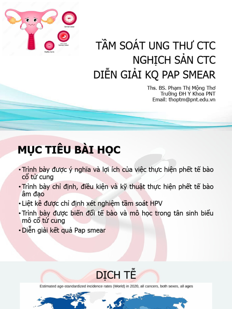 4.1.TẦM SOÁT UNG THƯ CTC VÀ NGHỊCH SẢN CTC | PDF