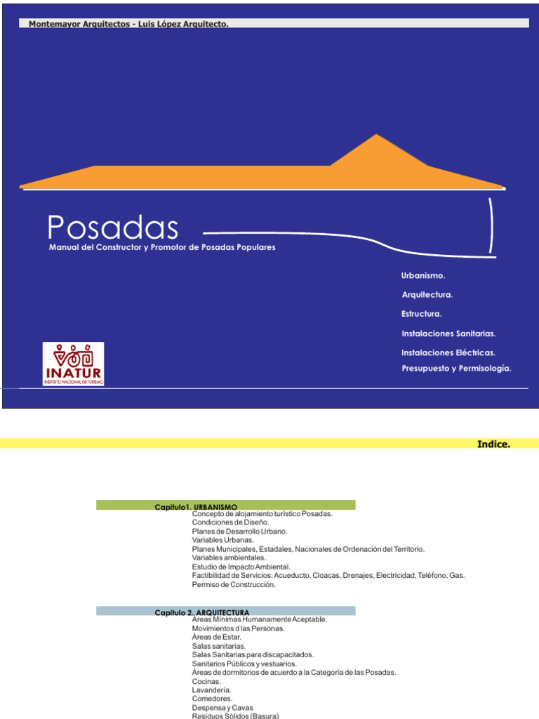 Libro Posadas Arq. Luis Lopez | PDF | Residuos | Diseño