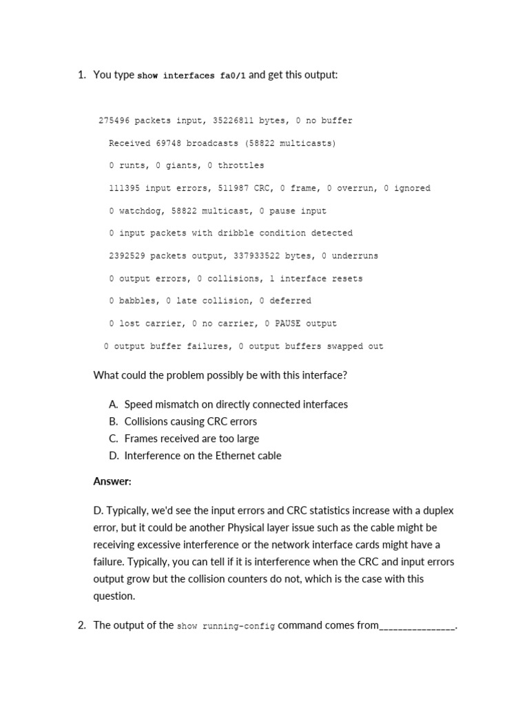 Ciscos Internetworking Operating System (IOS) | PDF | Network Switch ...