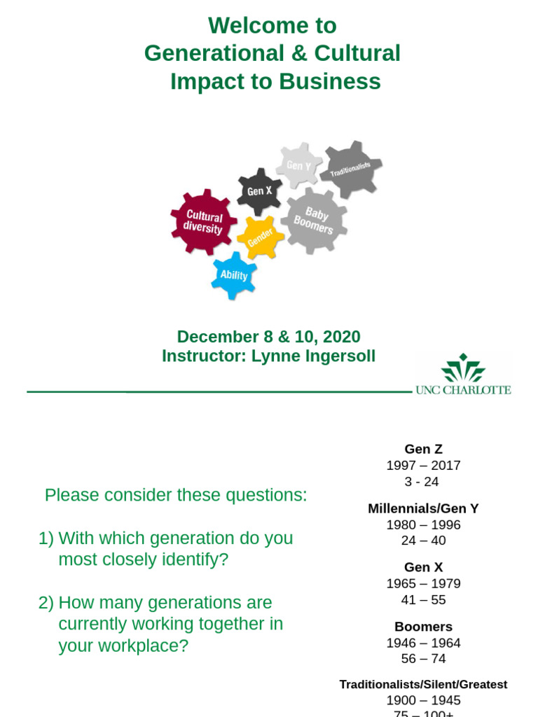 No Videos Gen & Cultural Impact Dec 2020 | PDF | Millennials | Employment