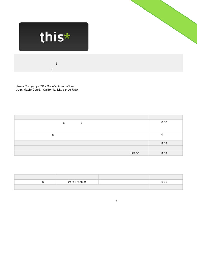 Invoice for Hosting Services - Oct 2016 | PDF