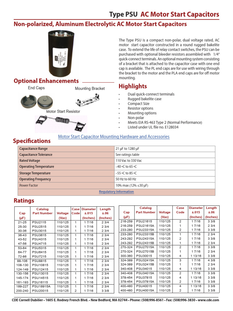 PSU series | PDF | Capacitor | Power Supply