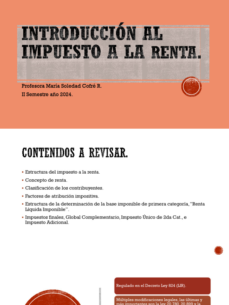 Apunte 1 | PDF | Impuestos | Bienes (Ley)