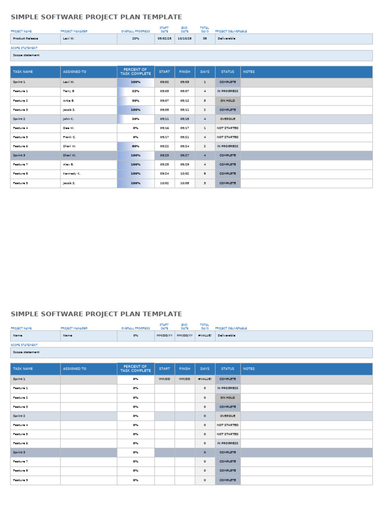 IC Simple Software Project Plan 11633 | PDF | Computing | Computer Science