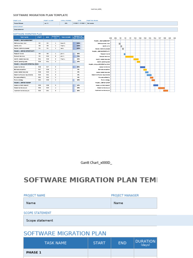 IC Software Migration Plan 11633 | PDF | Business