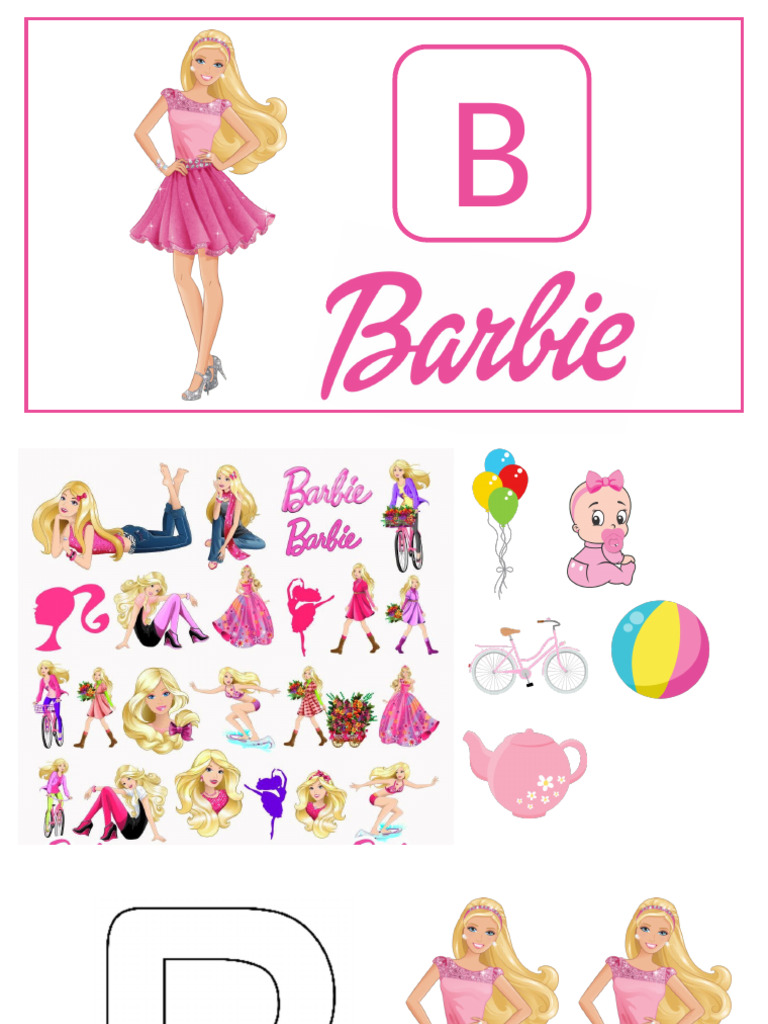 Letra B - Barbie | PDF