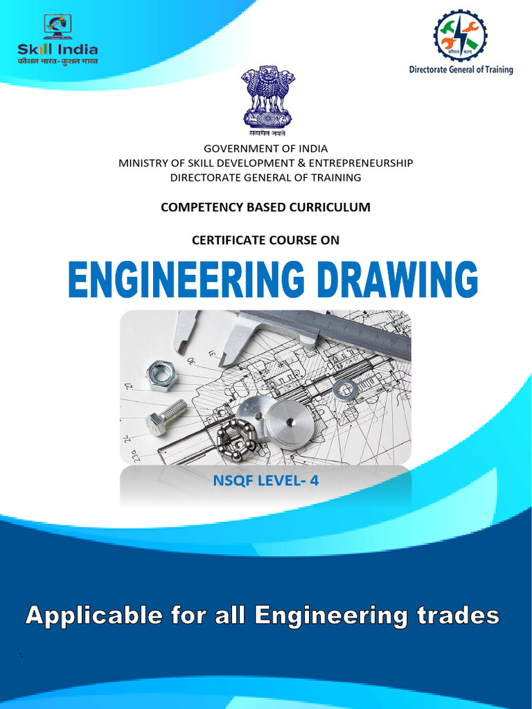 Engineering Drawing STC NSQF-4 | PDF | Triangle | Technical Drawing