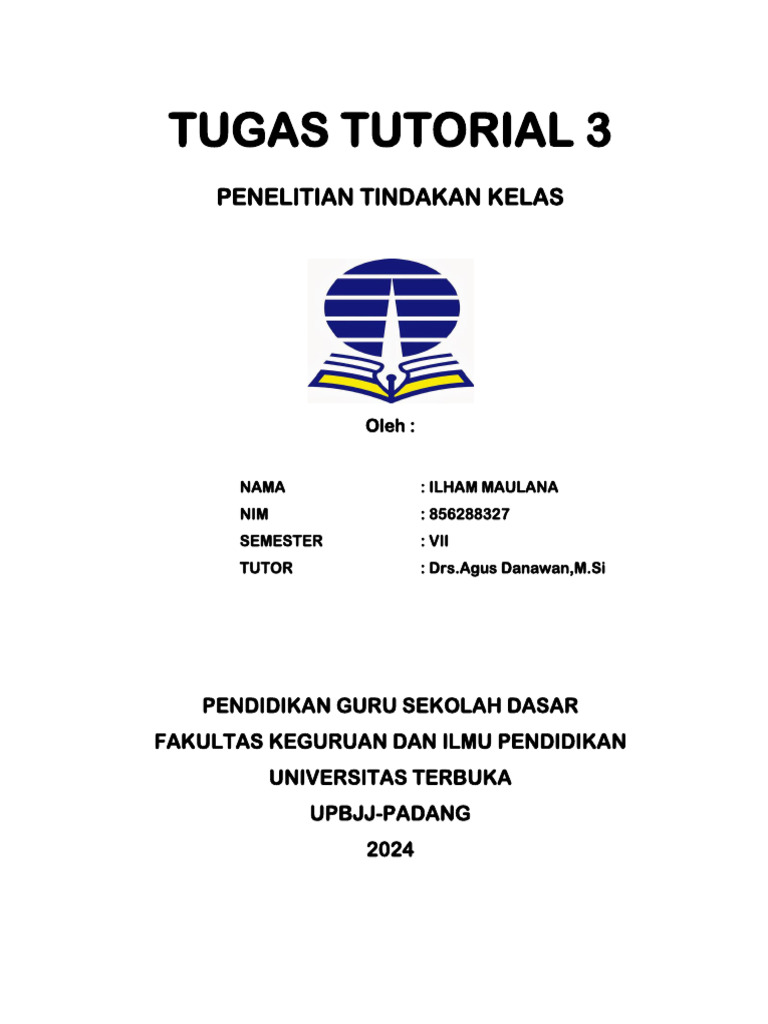 Tugas 3 PTK - Ilham Maulana - 85628327 | PDF