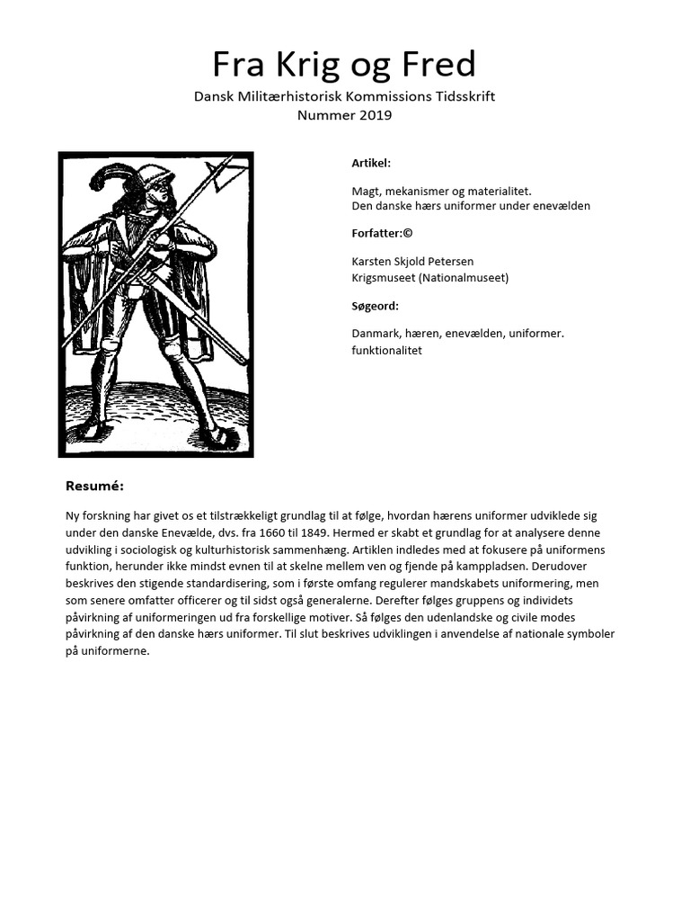 3_web_Fra+Krig+og+Fred_2019_Petersen | PDF