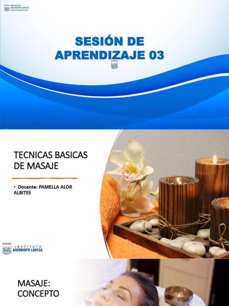 Clase 3 Tecnicas Basicas | PDF | Masaje | Músculo