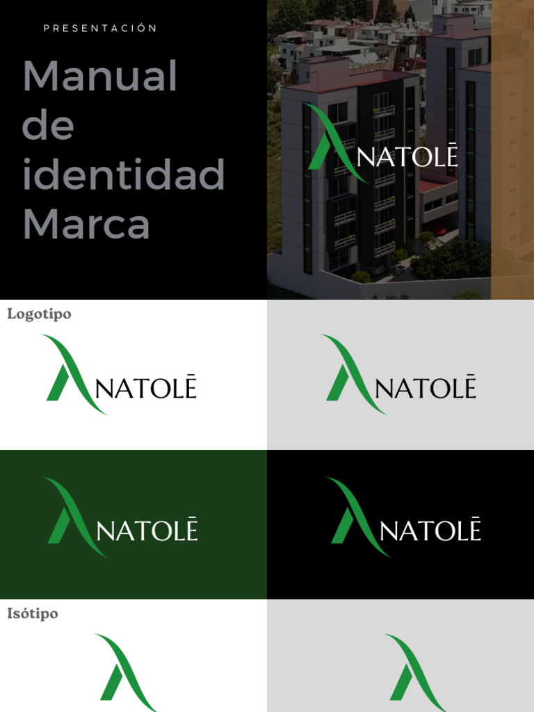 Manual de Marca Simple Anatolē | PDF