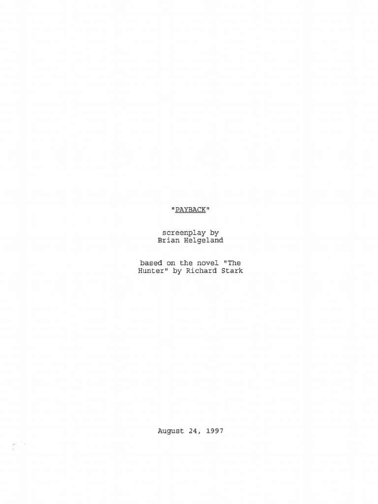 Payback | PDF