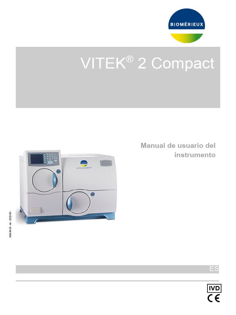 User Manual - 040436-03 - Es - 2020-05 - VITEK 2 Compact Instrument ...