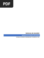 Manual de Usuario para VUMEN | PDF | Contraseña | Tarjeta de crédito